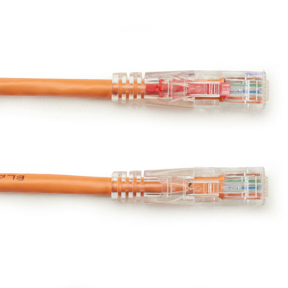 CAT6 550-MHz Locking Snagless Patch Cable UTP CM PVC RJ45 M/M | Black Box
