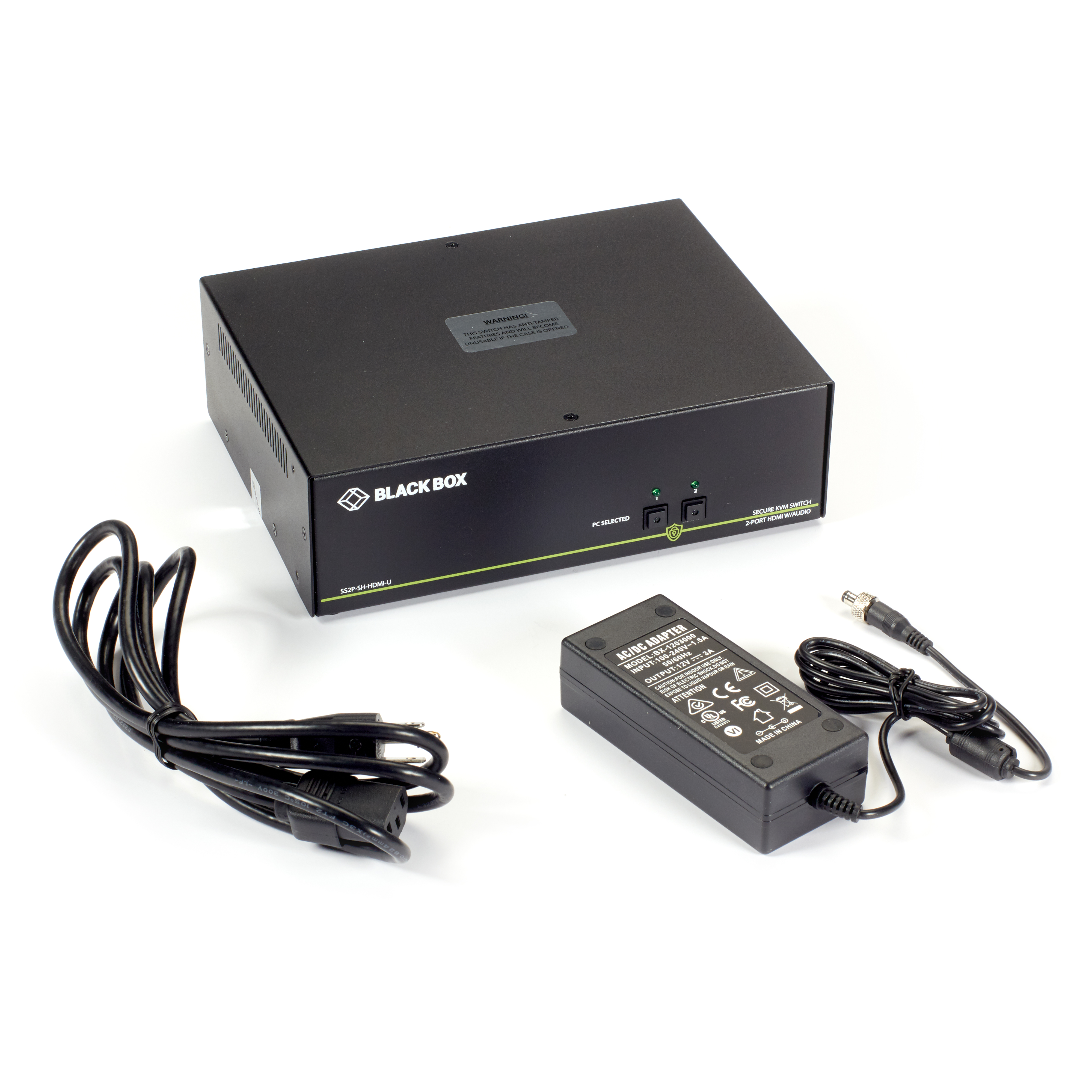 KVM Switch NIAP 3.0 - Single-Monitor, HDMI 4K60, USB, Audio | Black Box