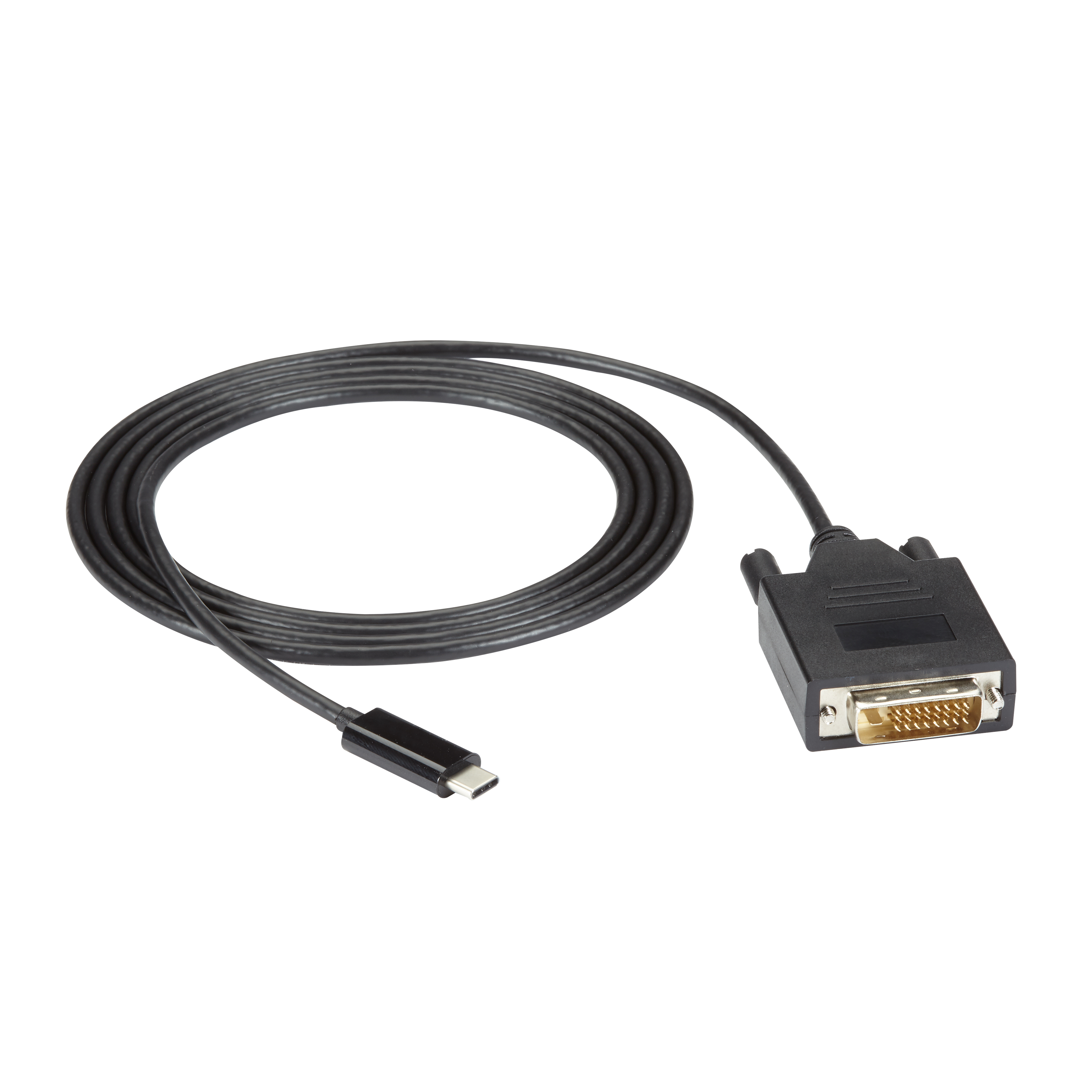 USB-C to DVI Adapter Cable, 1080p HD | Black Box