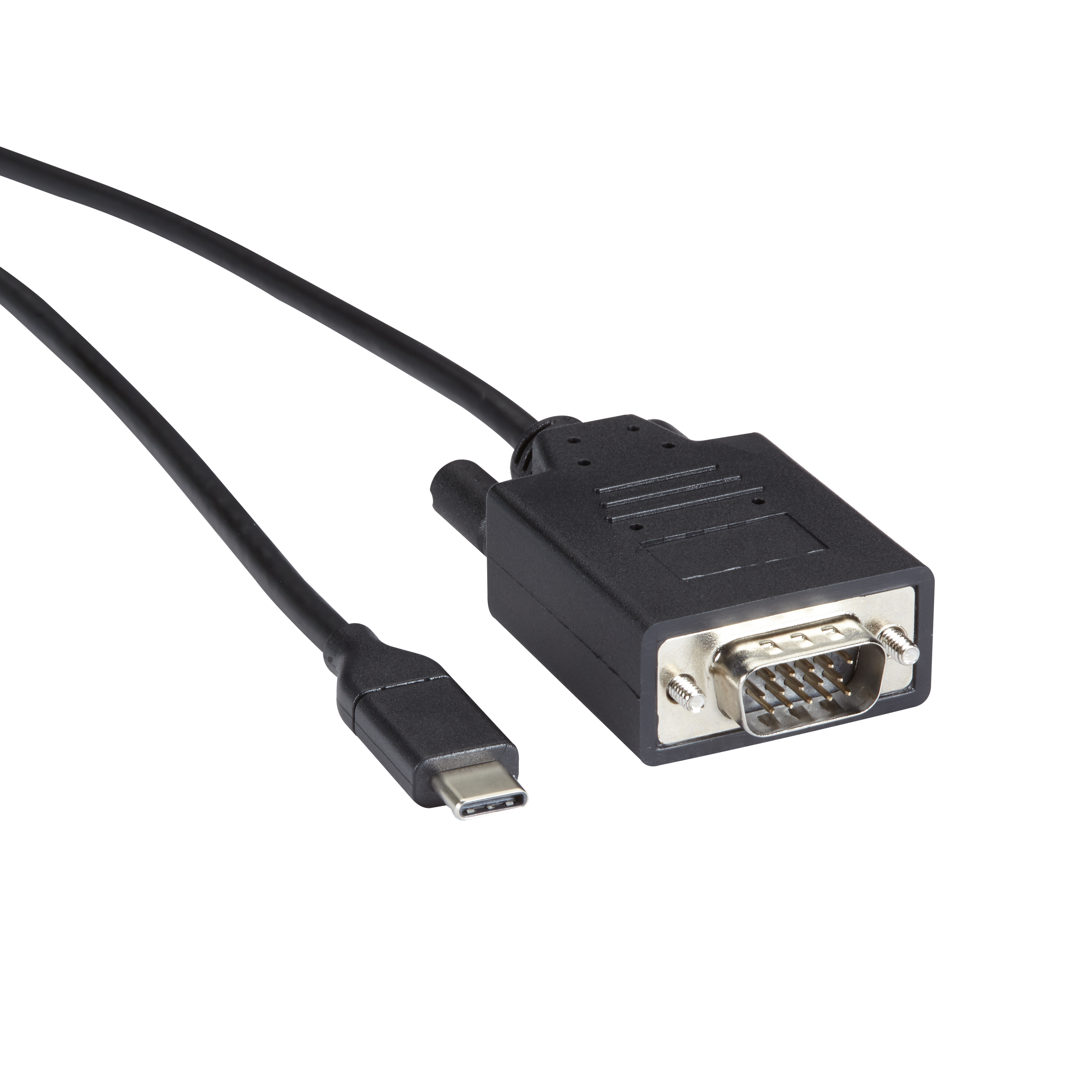 USB-C to VGA Adapter Cable, 1080p HD | Black Box