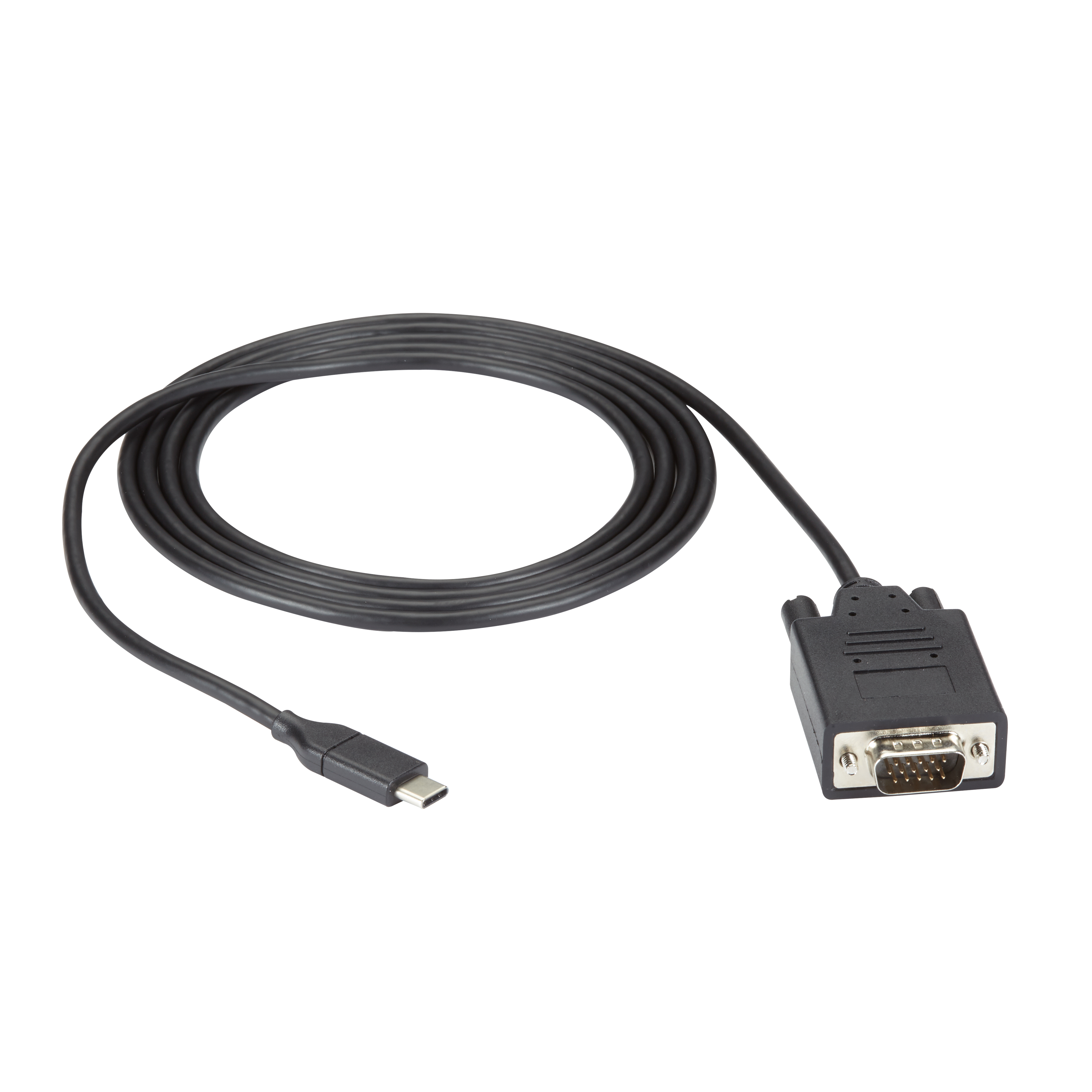 USB-C to VGA Adapter Cable, 1080p HD | Black Box